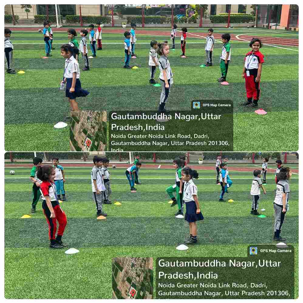 PT Drills & Stretching Exercises at Sparsh Global School