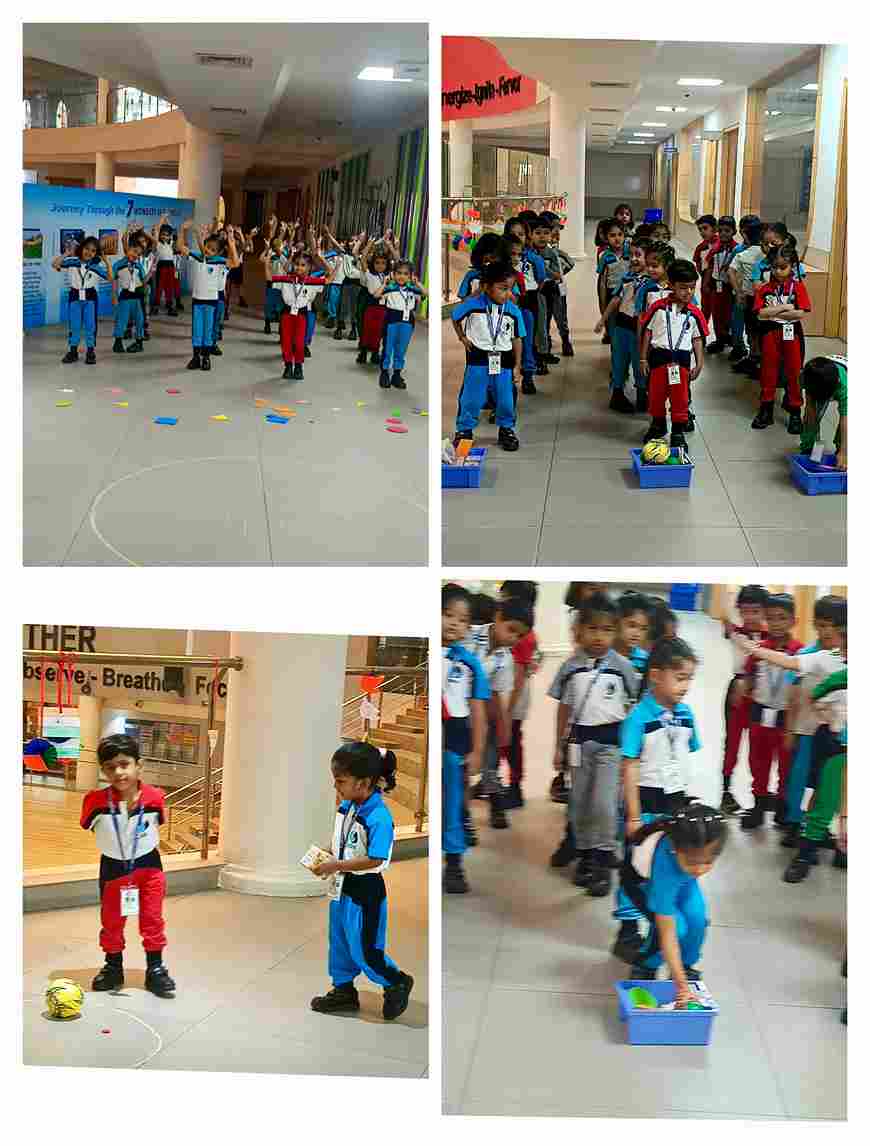 Experiential Learning Math Shape Sorting Activity LKG