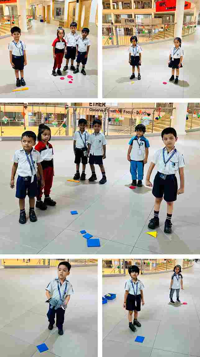 Experiential Learning Math Shape Sorting Activity LKG