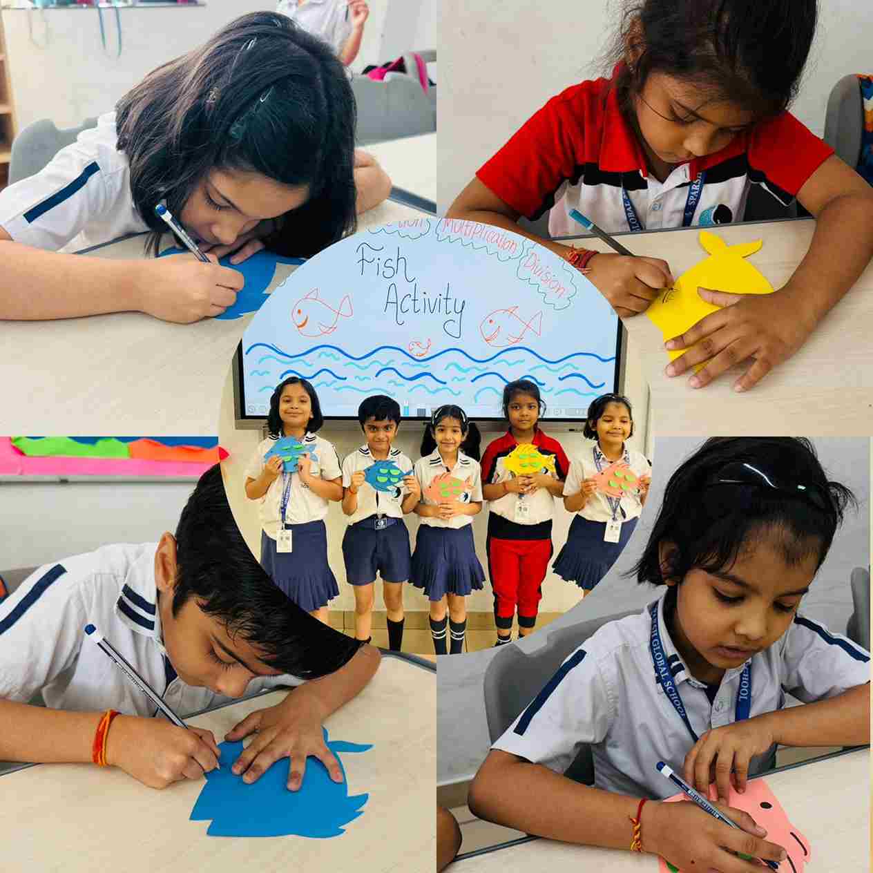 Fish Multiplication & Division at Sparsh Global